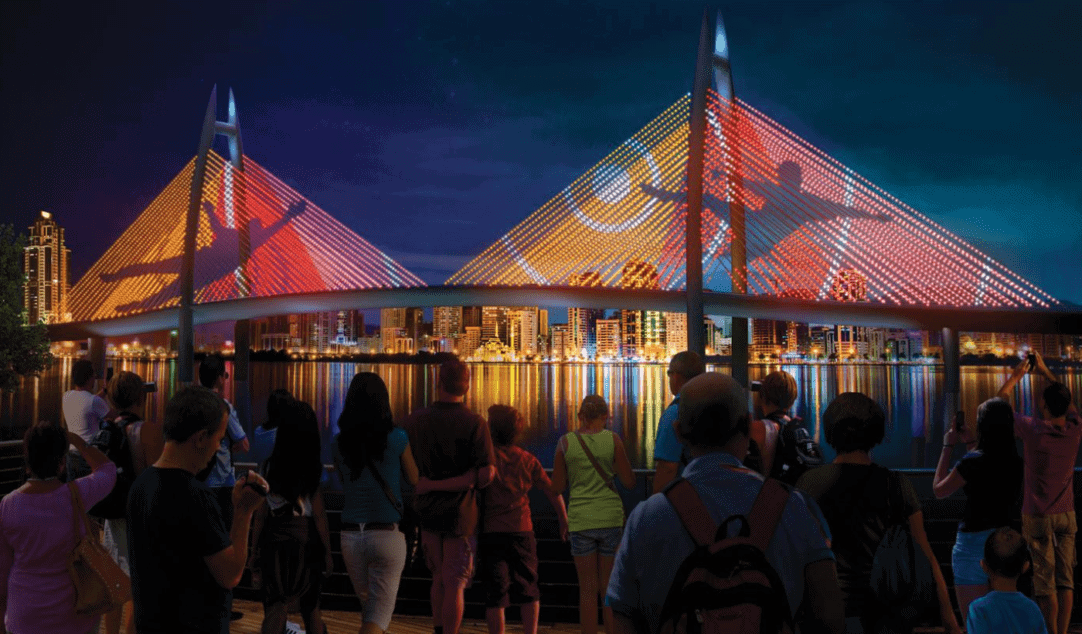 LEDsPLAY®: creating iconic landmarks by turning bridges into ...